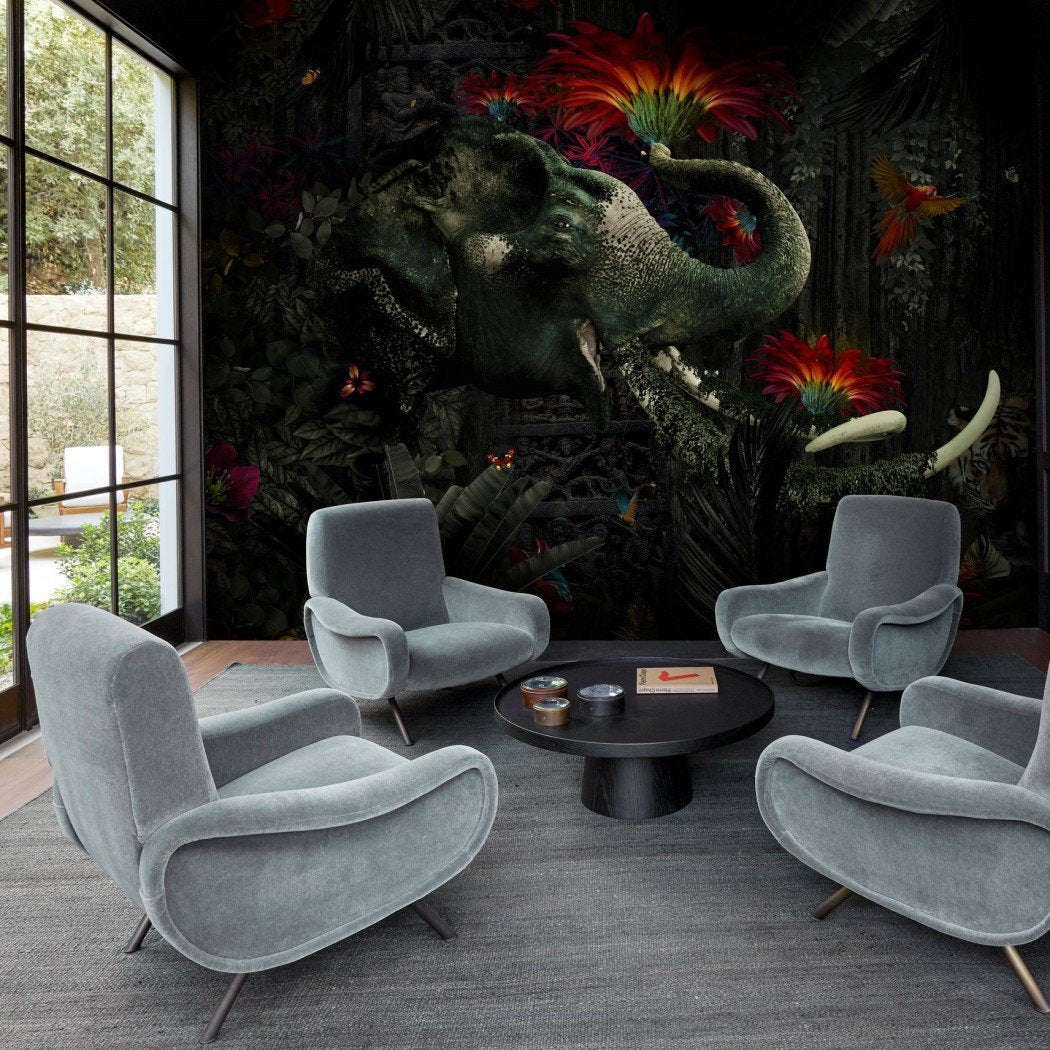 Mumba Kanda custom wallpaper Muance – Selected Wallpapers & Interiors