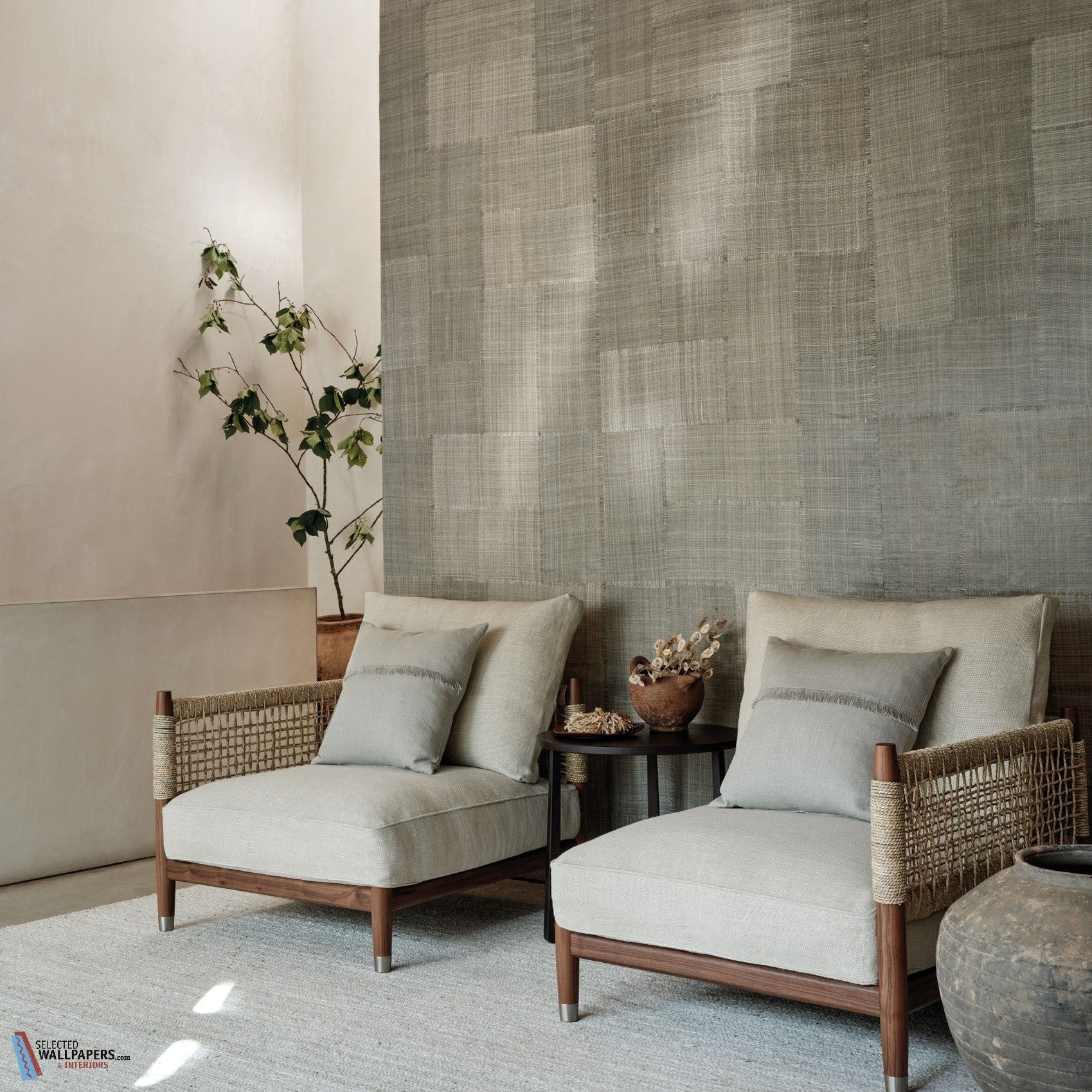 Abaca Patchwork wallpaper Mark Alexander | Wallpaper Abaca Patchwork ...
