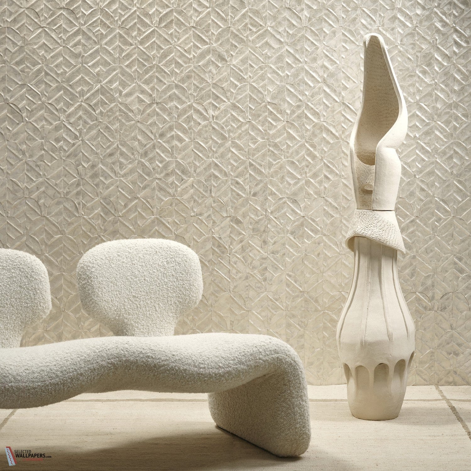 Abalone wallpaper Arte – Selected Wallpapers & Interiors