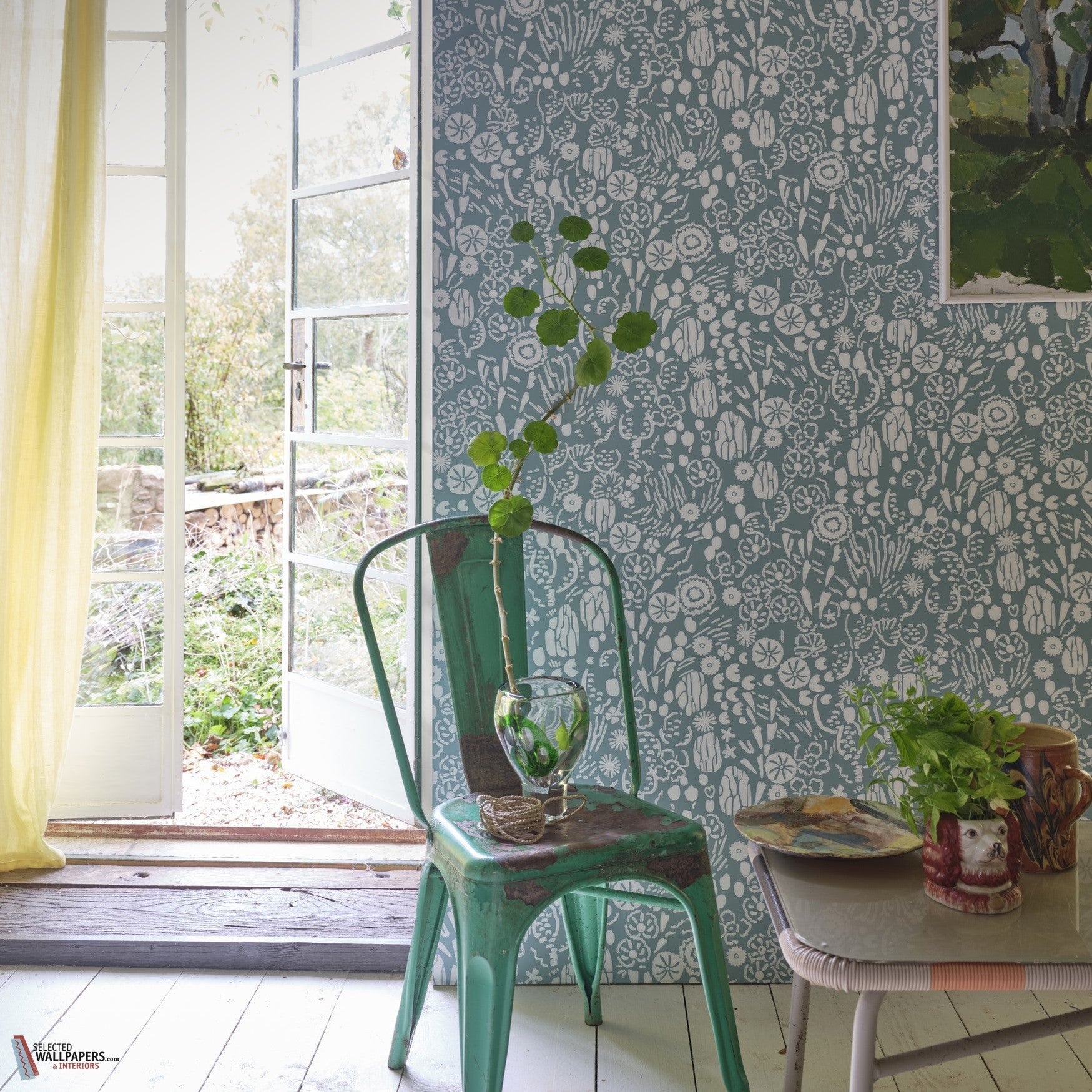 Atacama Wallpaper Farrow & Ball | Wallpaper Atacama BP5801 – Selected ...