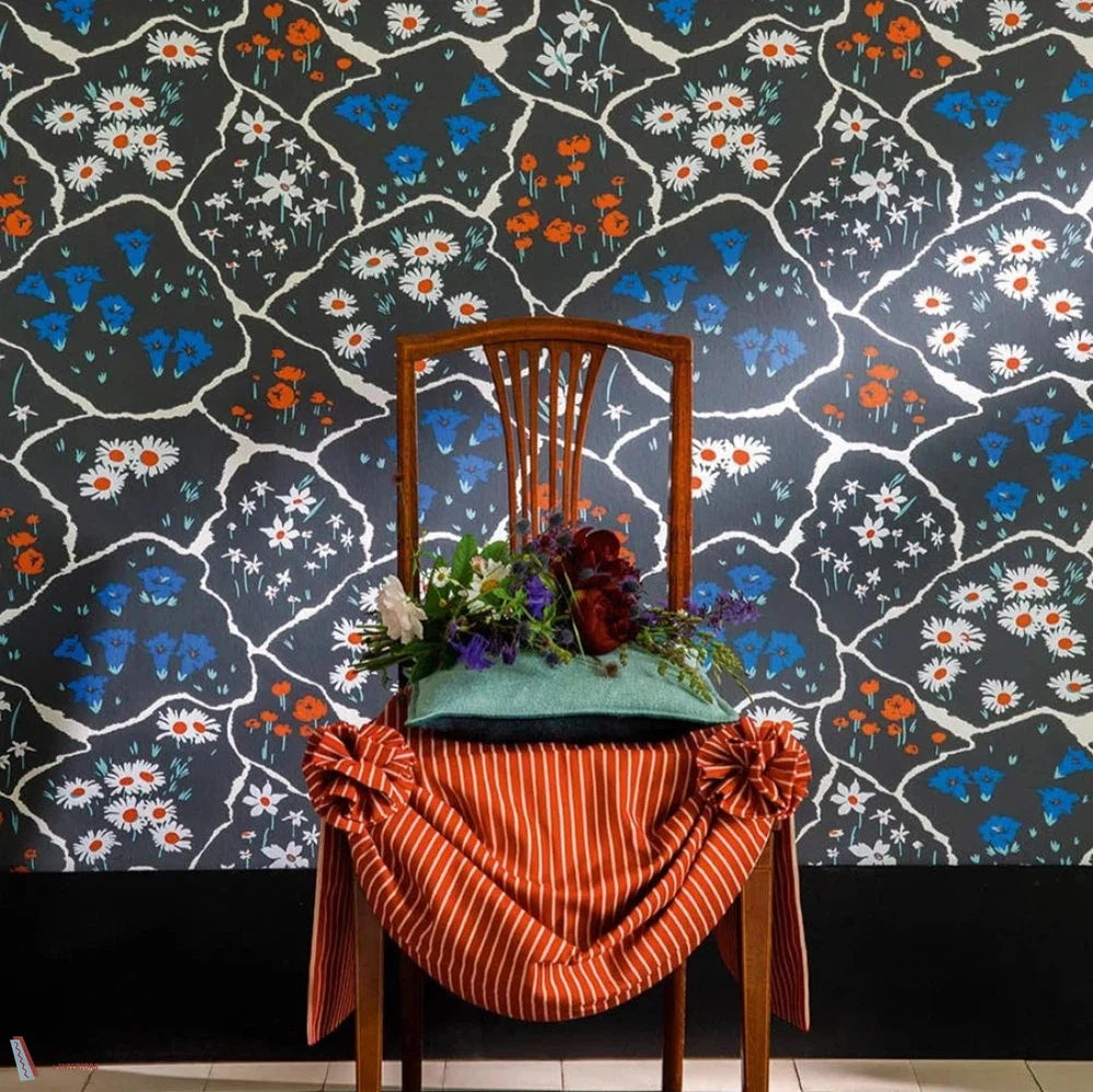 Champ Fleuri wallpaper Pierre Frey – Selected Wallpapers & Interiors