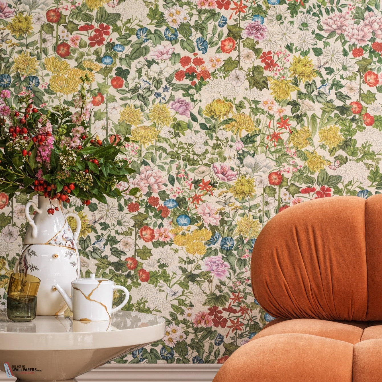 Flora Province wallpaper Cole and Son – Selected Wallpapers & Interiors