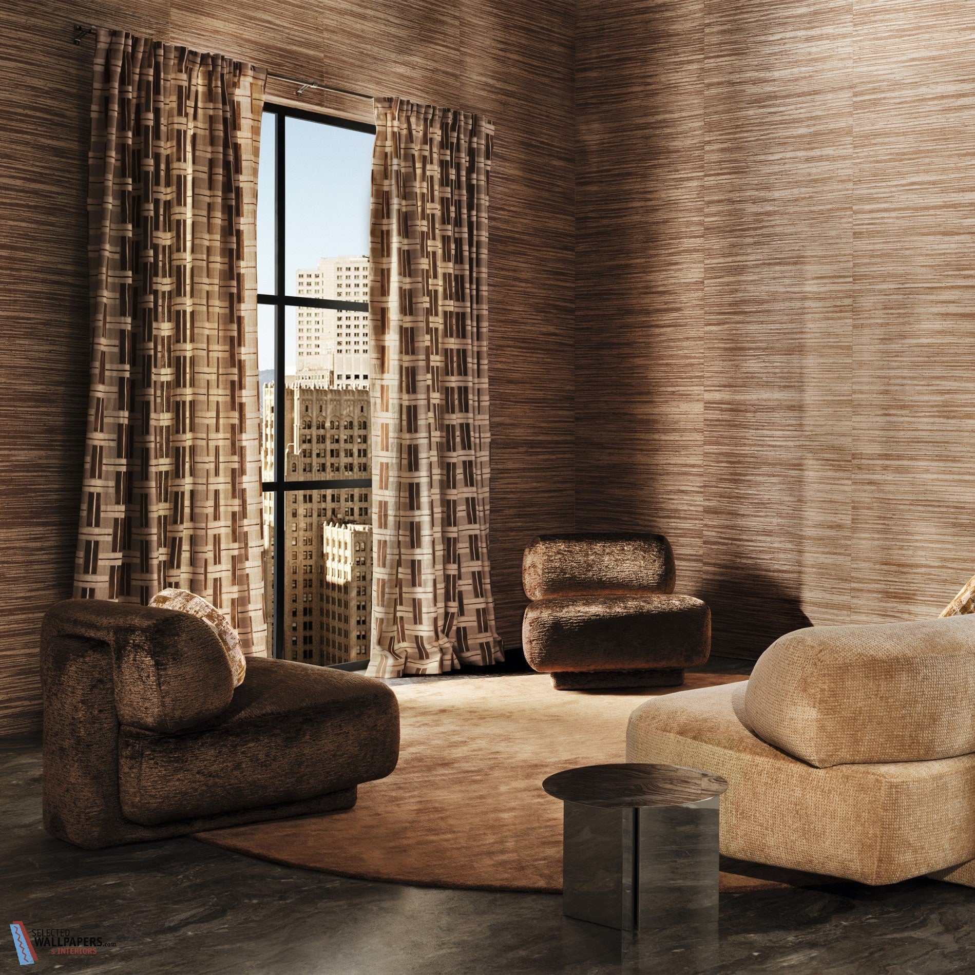 Magnetite Wallcovering wallpaper Zinc Textile | Wallpaper Magnetite ...