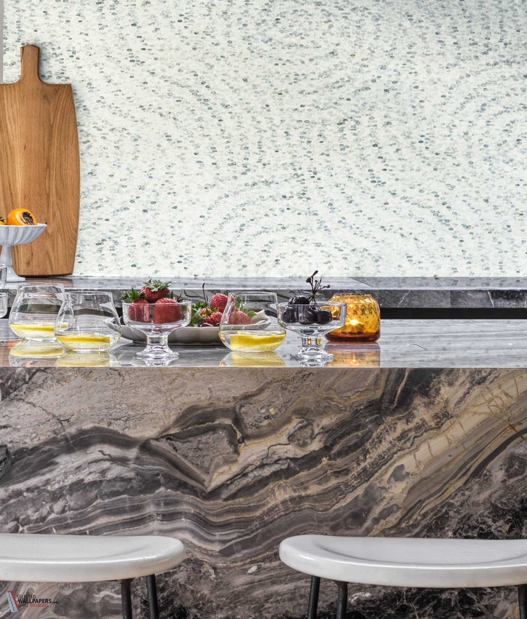 Meditation Stone behang Cole and Son – Selected Wallpapers & Interiors