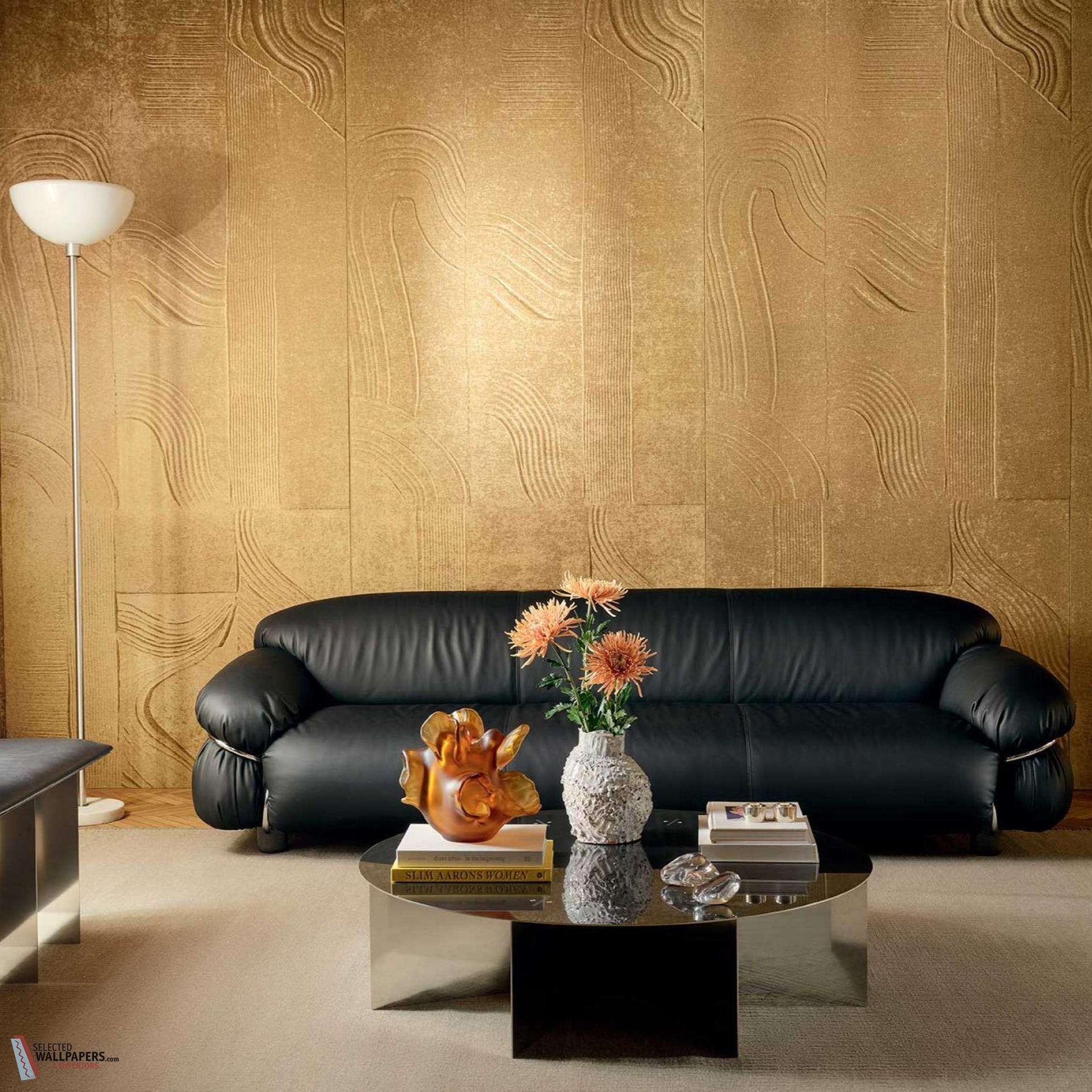 Palimpseste wallpaper Elitis - Luxury Velvet and Acoustic innovation ...