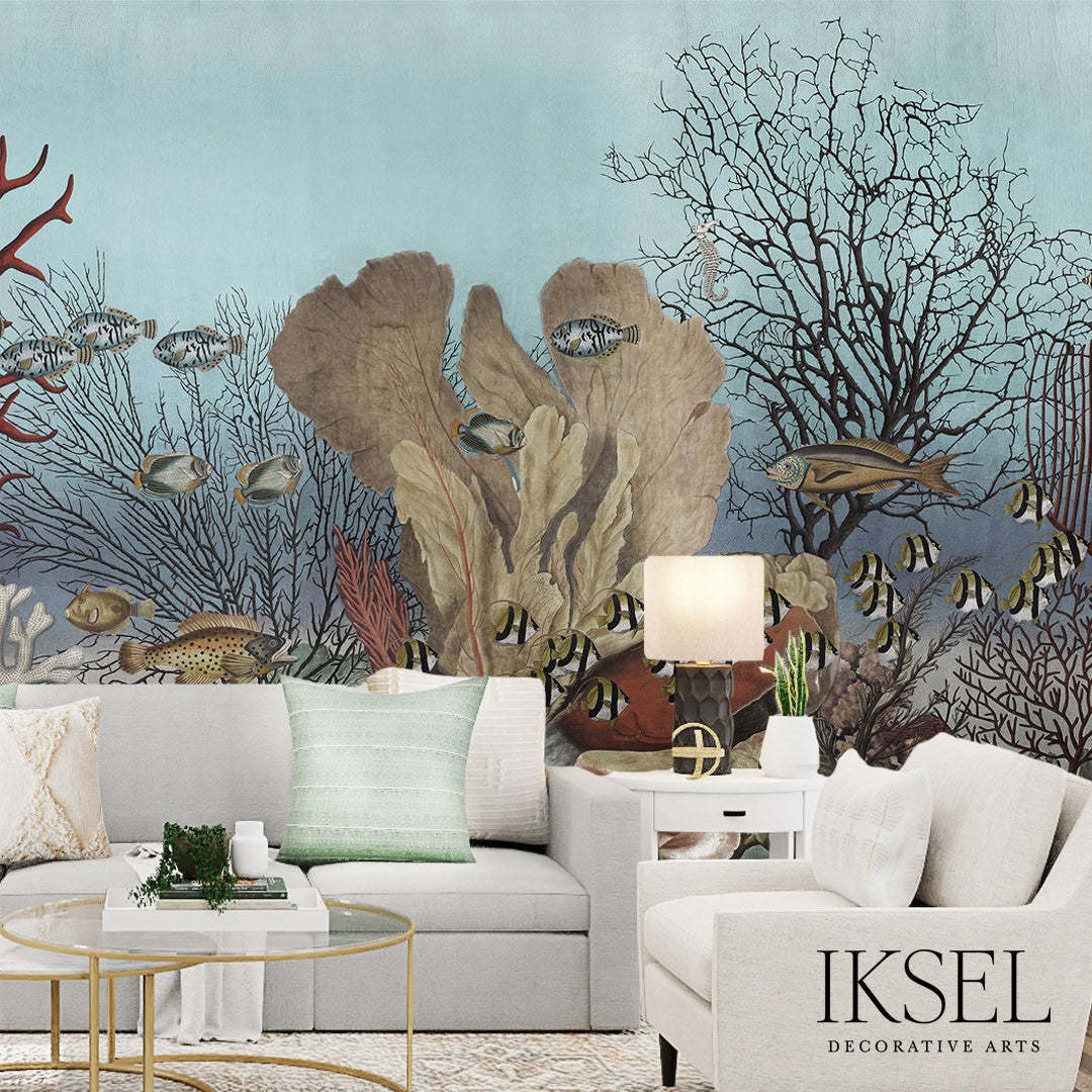 D-Ocean Still Life wallpaper from Iksel – Selected Wallpapers & Interiors
