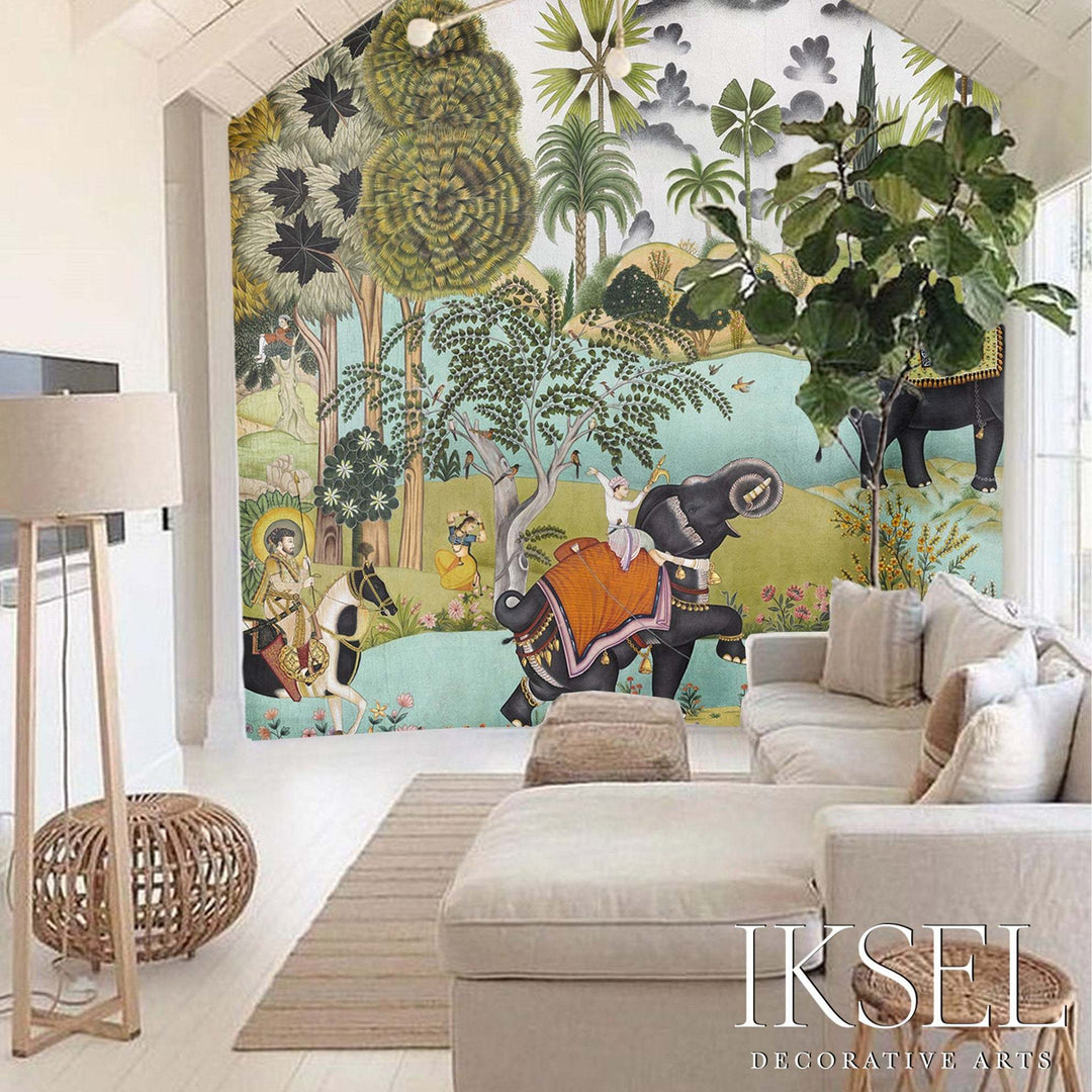 Imperial Garden wallpaper from Iksel SC104 – Selected Wallpapers