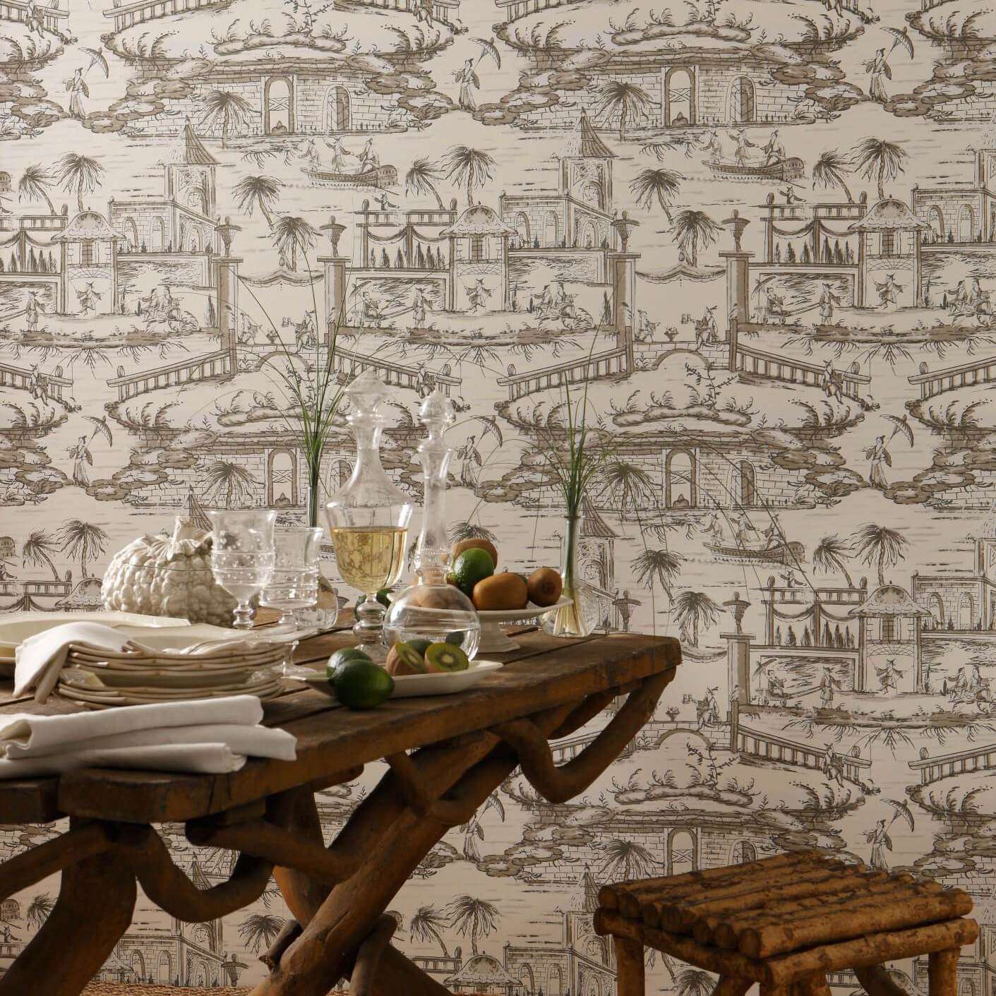 Delft wallpaper Braquenie | Wallpaper Delft BP305001 – Selected ...