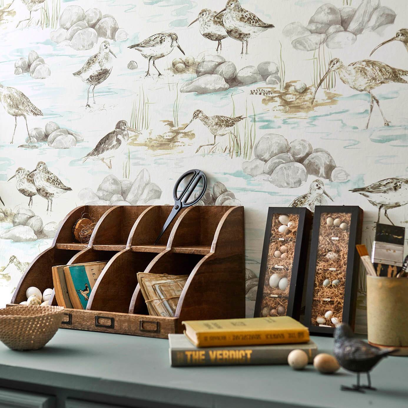 Estuary Birds wallpaper Sanderson | wallpaper Estuary Birds 216492 ...