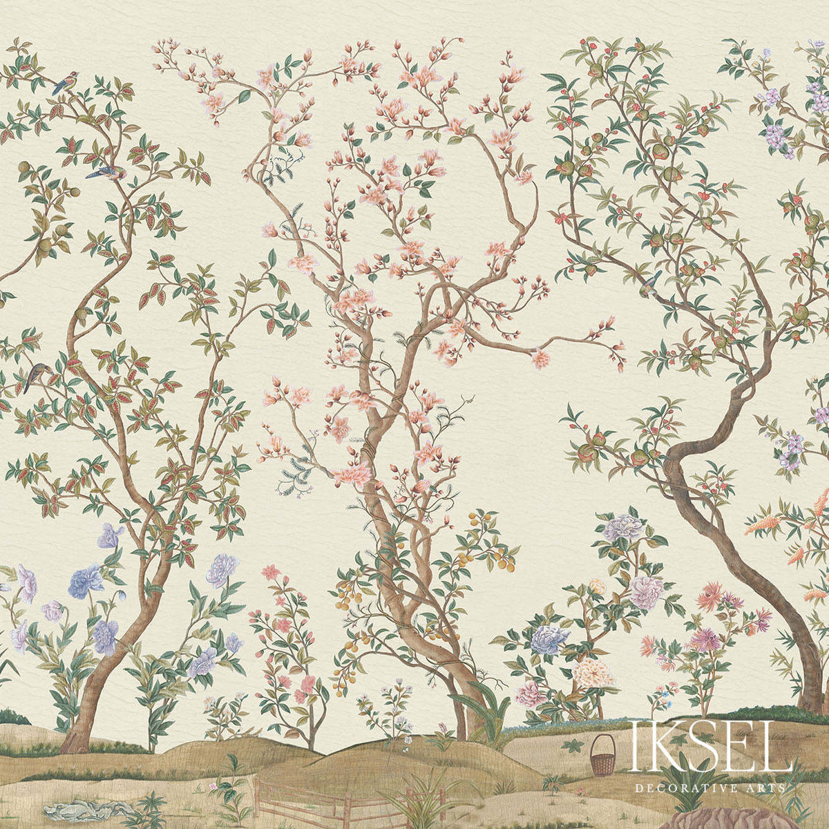 Imperial Garden wallpaper from Iksel SC104 – Selected Wallpapers