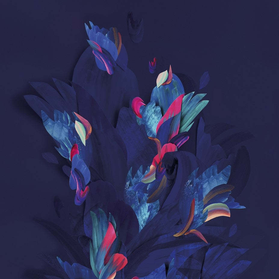 Jungle of Signs behang Wall & Deco | Behang Jungle of Signs WDJS2101 ...