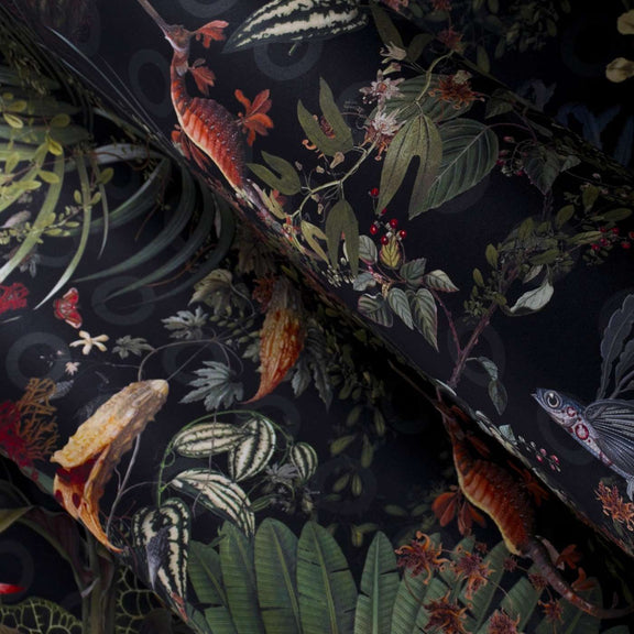 Menagerie of Extinct Animals wallpaper Moooi | Design wallpaper Menage ...