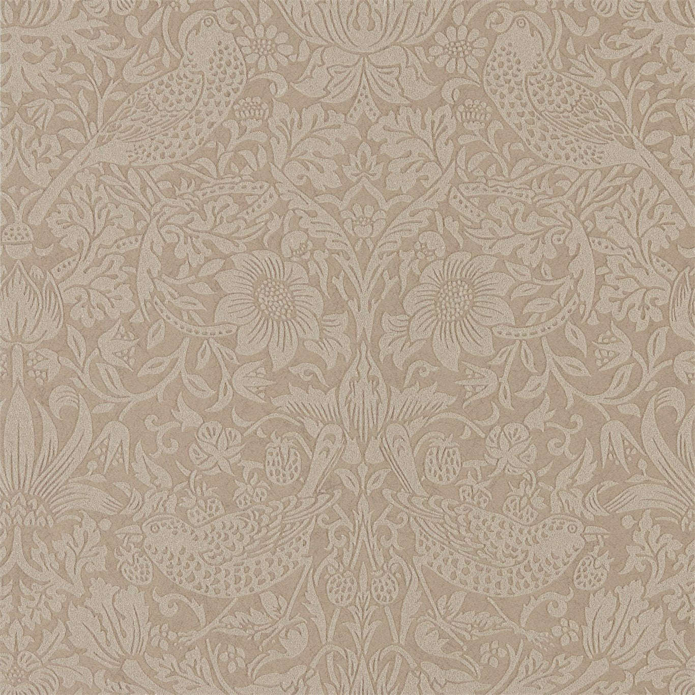 Pure Strawberry Thief wallpaper Morris & Co | wallpaper Pure Strawberr ...
