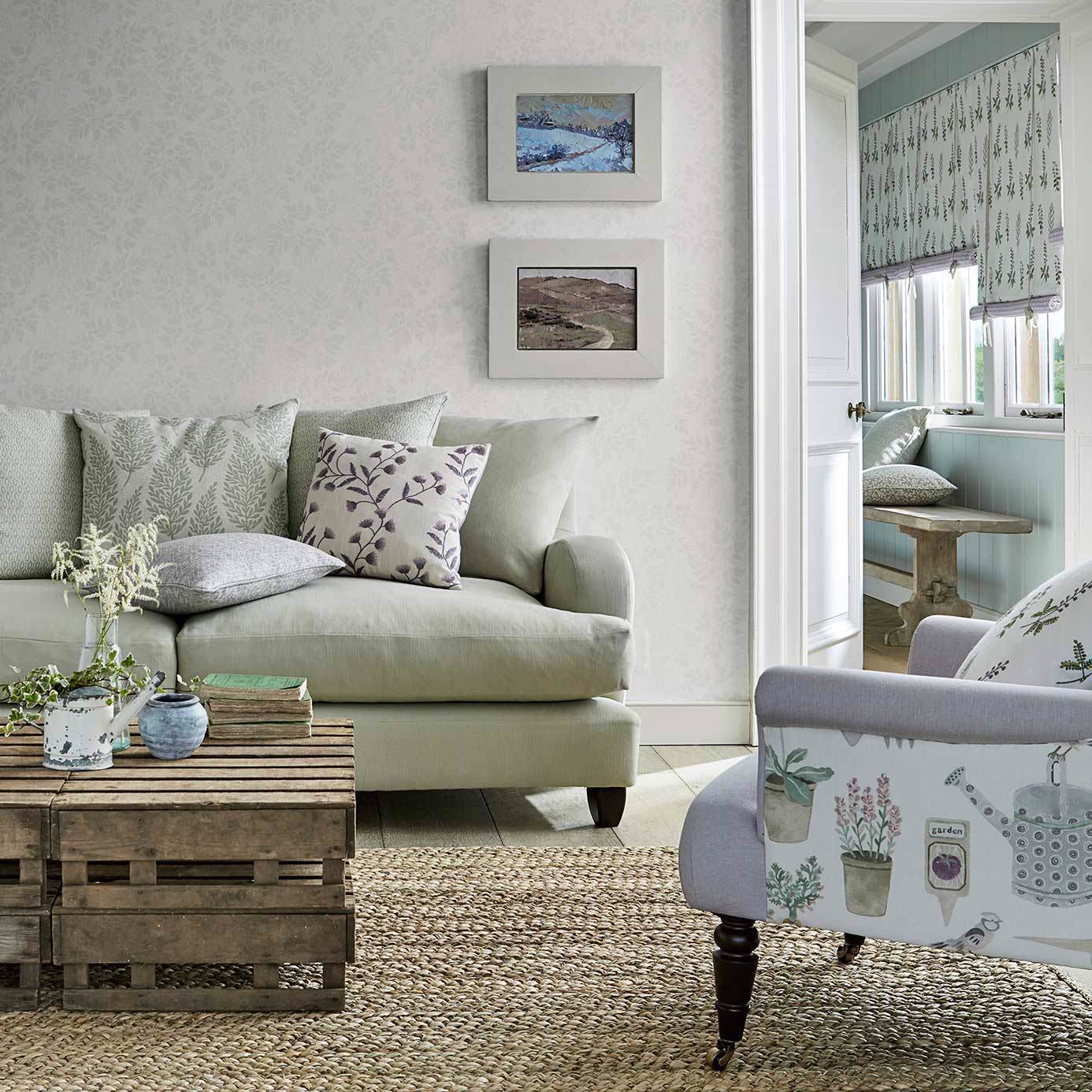 Spring Leaves behang Sanderson | behang Spring Leaves 216371 – Selected ...